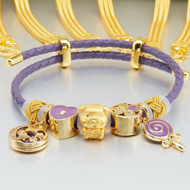 Anya Charm หมูถือเหรียญ ทองคำแท้ 99.9% | Shopee Thailand