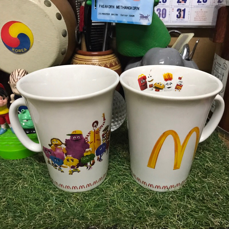 McDonald’s Mug (ราคาต่อ 1 ใบ)- แก้วมัคแม็คโดนัลด์ งานรุ่นเก่าหายาก ของ ...