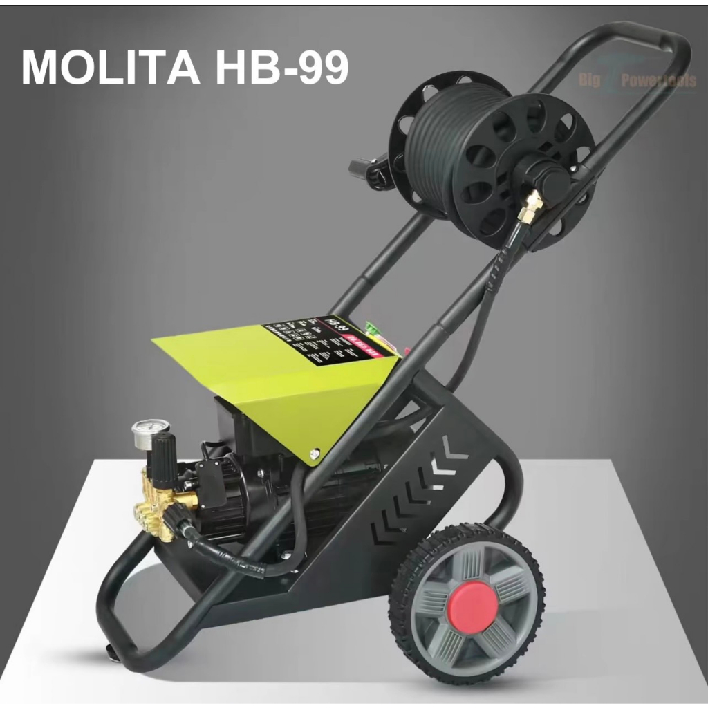 Molita เครื่องฉีดน้ำแรงดันสูง ปั๊มน้ำแรงดันสูง 4200 วัตต์ เครื่องล้างรถ ...