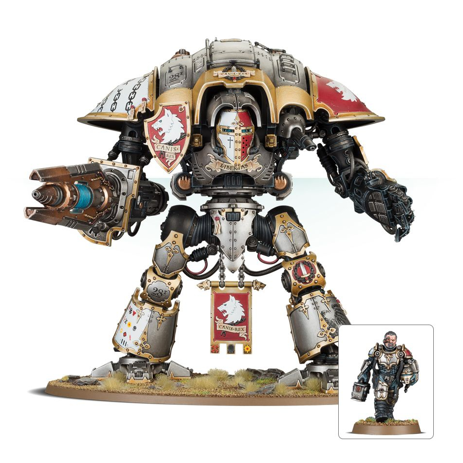 Warhammer 40k: Imperial Knights: Knight Questoris | Shopee Thailand