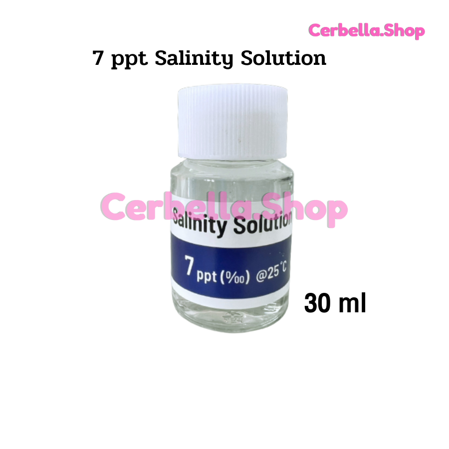 น้ำยา Salinity Solution น้ำยาสอบเทียบ 7ppt 70ppt 700ppt น้ำยาสำหรับเครื่องวัดความเค็มsalinity ...