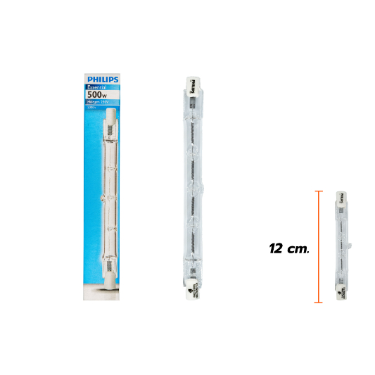 ไส้หลอดสปอร์ตไลท์ Halogen 230V 500w/1500w Philips | Shopee Thailand