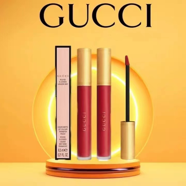 ใหม่ ! Gucci Lipstick liquid Matte 6.5 g. ลิปไม่ติดแมสก์ แบบจุ่มเนื้อแ ...