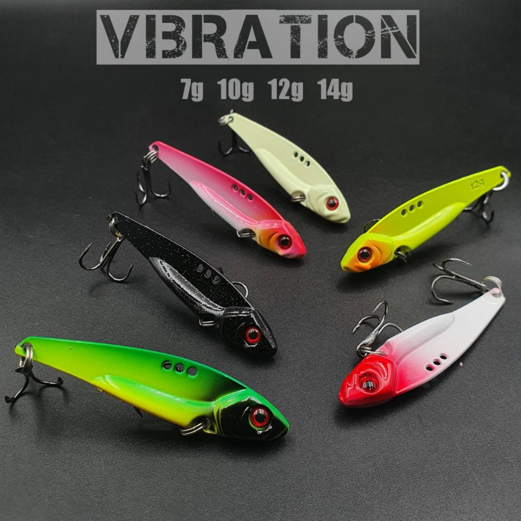 กระดี่เหล็ก 7g 10g 12g 14g กระดี่vib เหยื่อตีกระสูบ อุปกรณ์ตกปลา ตกปลากระสูบ ตกปลาชะโด ตกปลาช่อน ...