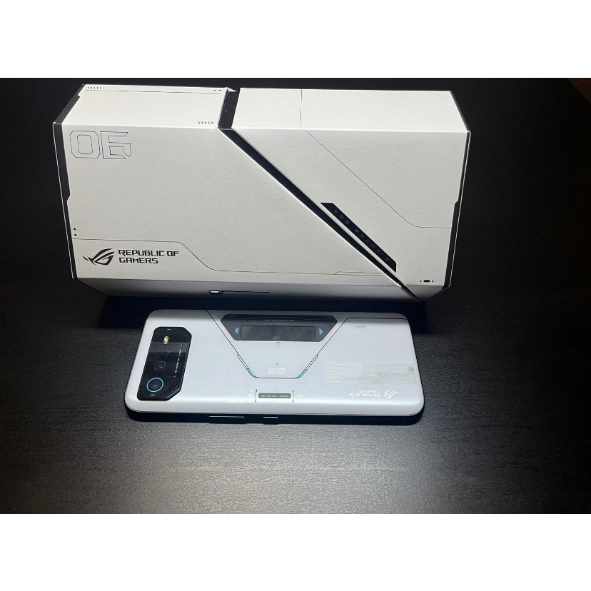 ASUS ROG Phone 6 Pro 512GB 18gb ram White Unlocked AeroActive Cooler 6 ...