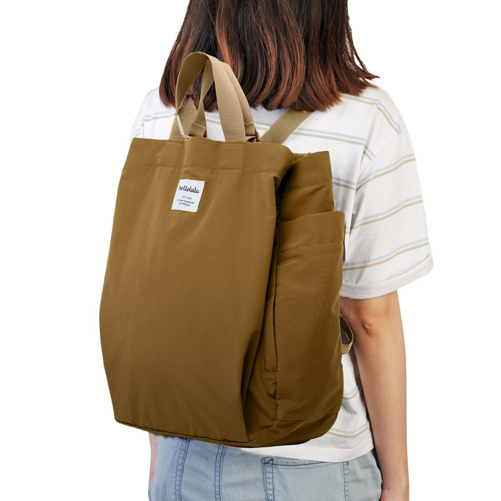 HELLOLULU Phoebe Lady 2-ways Backpack กระเป๋าเป้ สะพายหลัง ผู้หญิง สุภาพสตรี | Shopee Thailand
