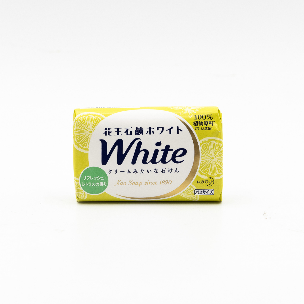 Kao White Soap 130g. แบบเดี่ยว และแพ็ค 3 ก้อนสบู่วิปโฟม ทำความสะอาดผิว ...
