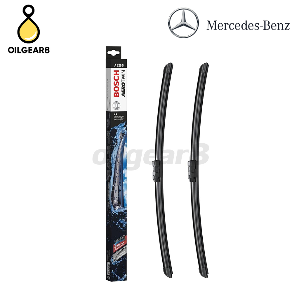 BENZ ใบปัดน้ำฝน BOSCH A826S (3397009826) รุ่น W204 W207 W212 W218 ขนาด ...