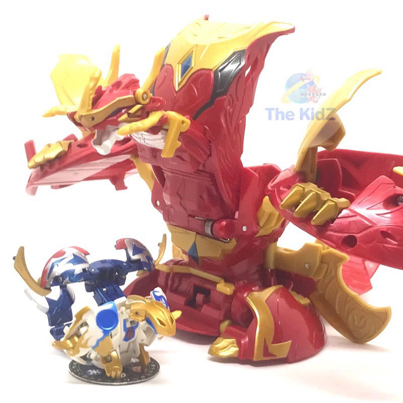 บาคุกัน SEGA BTA-15 Deka Bakugan Bakutech - Super DraThron & Go Dragaon ...