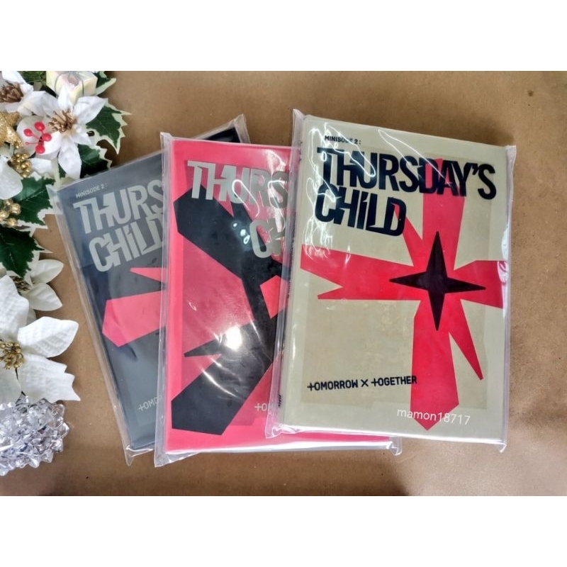 TXT Thursday's child อัลบั้ม TXT เด็กพฤหัส อัลบั้มเต็ม ไม่แกะซีล ...
