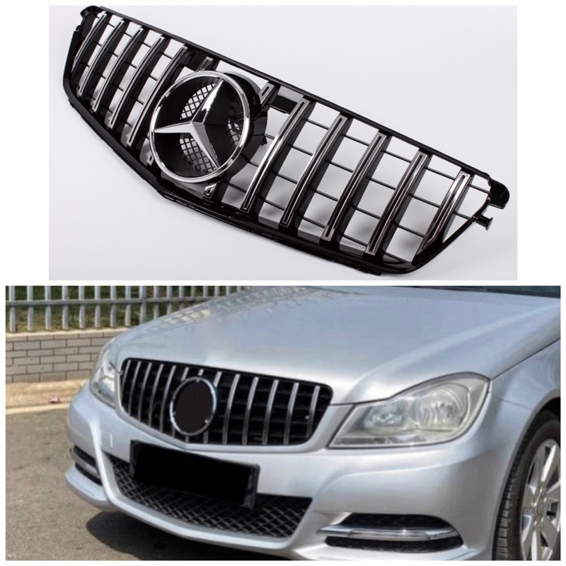w204 ปี 2007-2014 Grill มี 3 แบบ Daimond, Gt, AMG | Shopee Thailand