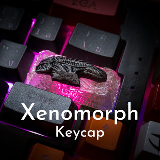 ส่งฟรี Artisan keycap alien xenomorph | Shopee Thailand