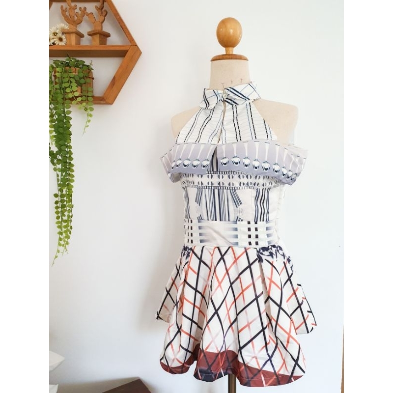 เสื้อ lady ribbon แบรนด์แท้ งานป้ายเกาหลีเสื้อทำงานผู้หญิง เสื้อโชวไหล่ ...