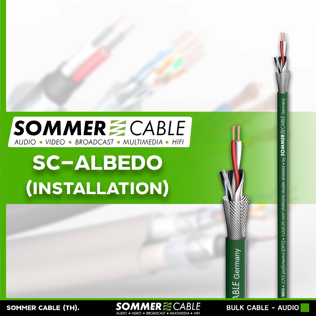 Sommer Cable SC-Albedo MKII NF-Phono 24AWG OFC สายสัญญาณ เครื่องเสียง ...