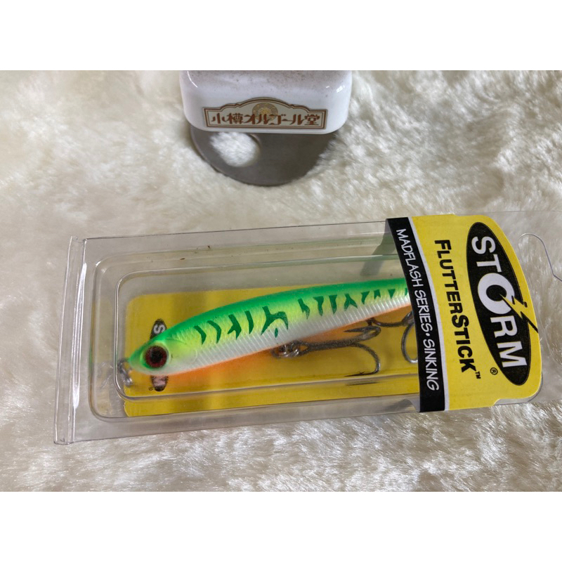 เหยื่อปลอม STORM Flutter stick 7cm | Shopee Thailand