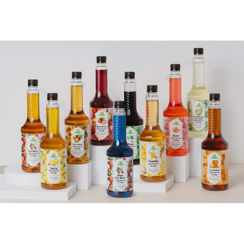 Nature Taste Flavoured Syrup น้ำเชื่อมไซรัป ตราเนเจอร์เทส 16 รสชาติ ...