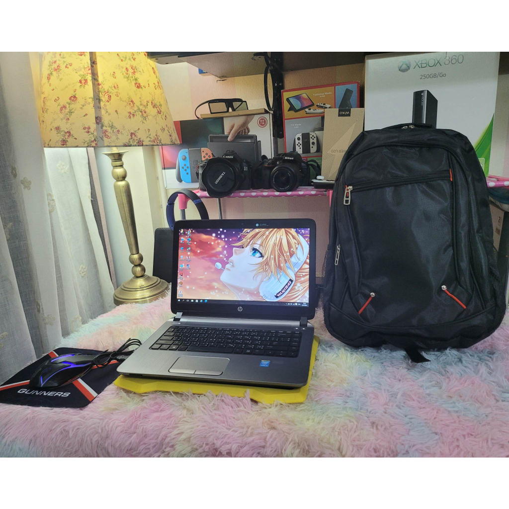 โน๊ตบุคราคาถูก ⭐HP CORE i5 GEN 5 ⭐ จอ 14 นิ้ว บอดี้เหล็ก ให้สัมผัสที่ดี ...