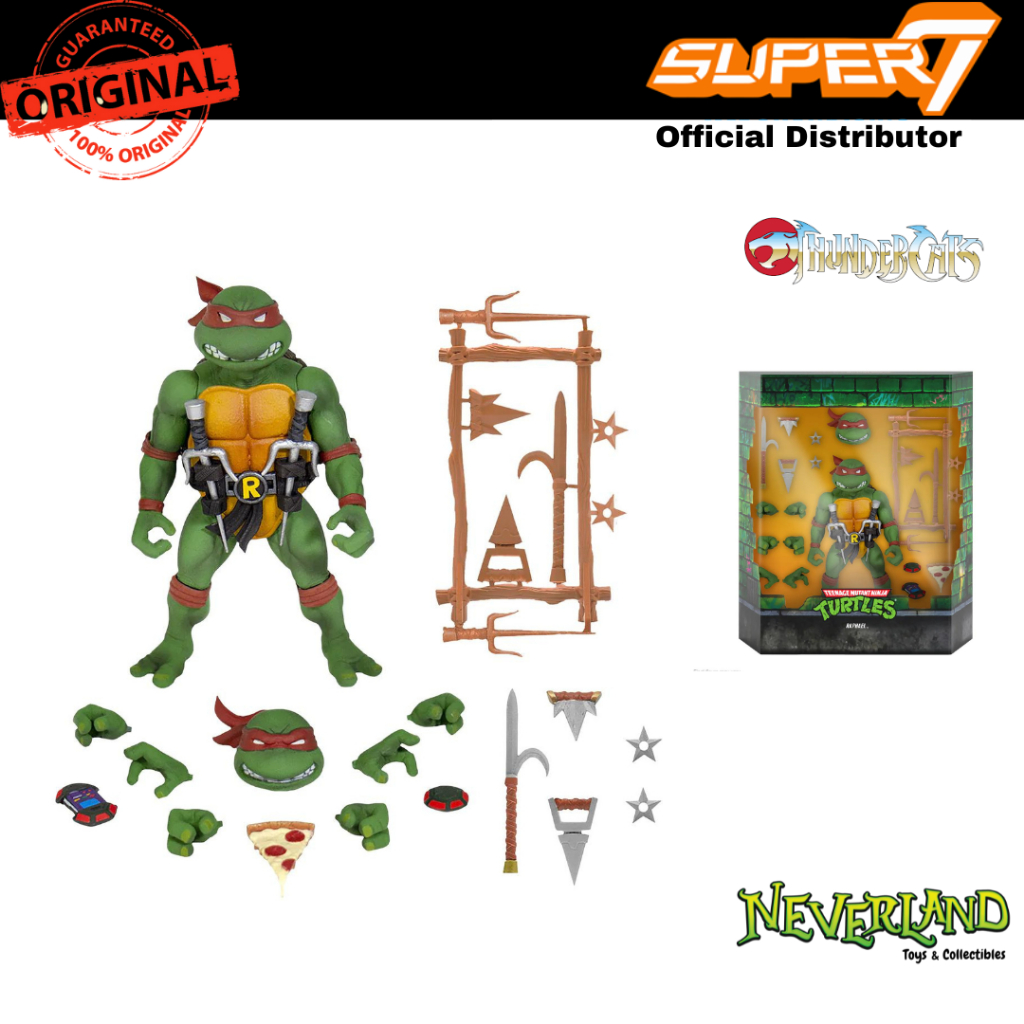 Super7 TMNT Raphael Ver. 2 Ultimates! Wave 1 Figure | Shopee Thailand