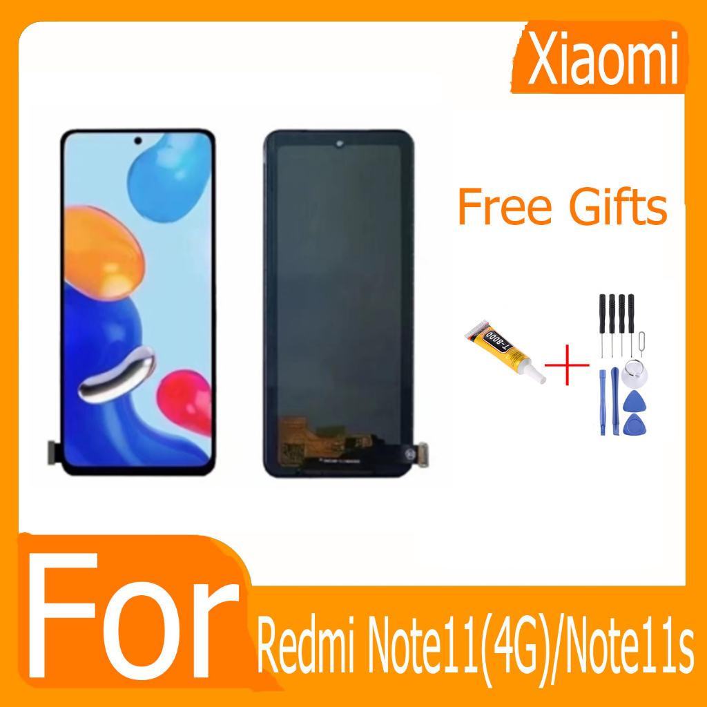 หน้าจอ Lcd ใช้ร่วมกับ xiaomi Redmi Note 11(4G) อะไหล่จอ จอชุด พร้อม ...