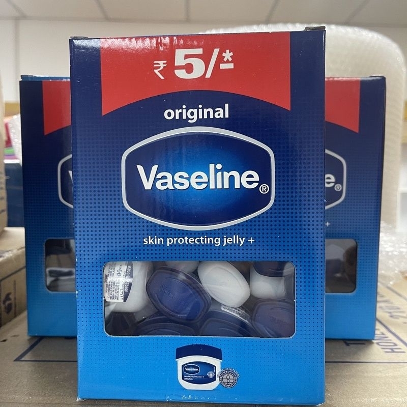 Vaseline 5.5 g วาสลีนจิ๋ว ขายยกล่อง 48 ชิ้น | Shopee Thailand
