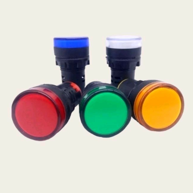 Pilot Lamp LED ไพล็อตแลมป์ LED 22mm 220V 24V 380V | Shopee Thailand