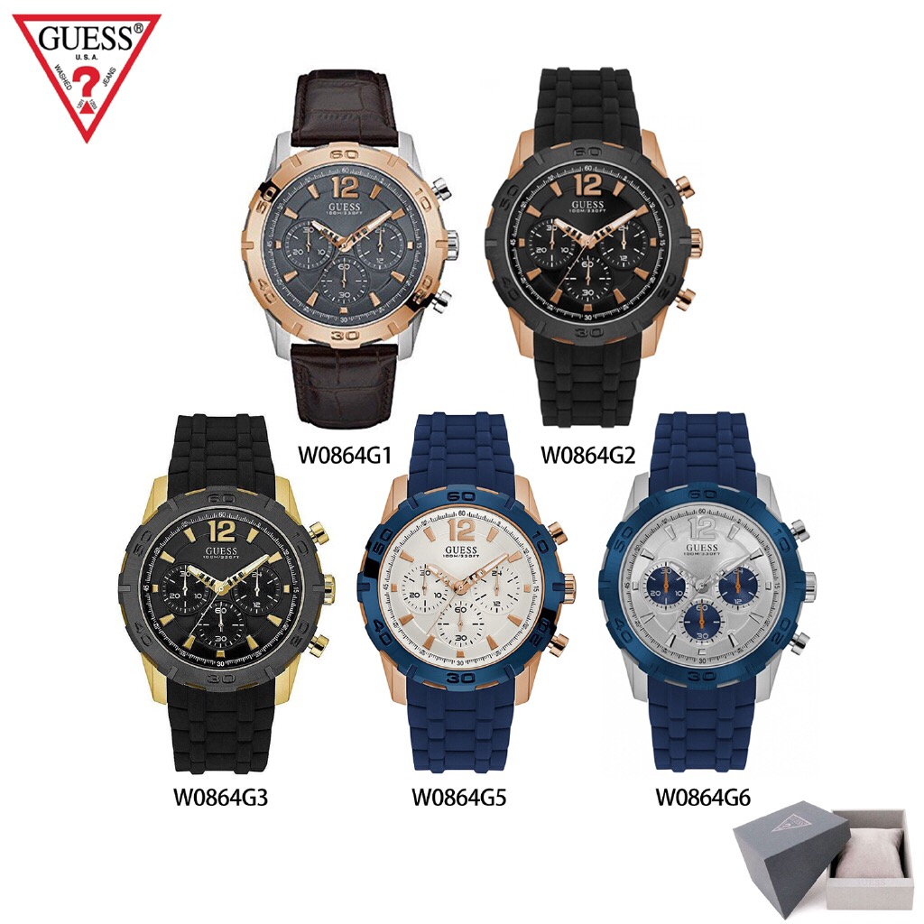 F.A Guess ( ของแท้100%) เทรนด์แฟชั่นดีไซน์แบบหกพินสามตามัลติฟังก์ชั่น ...