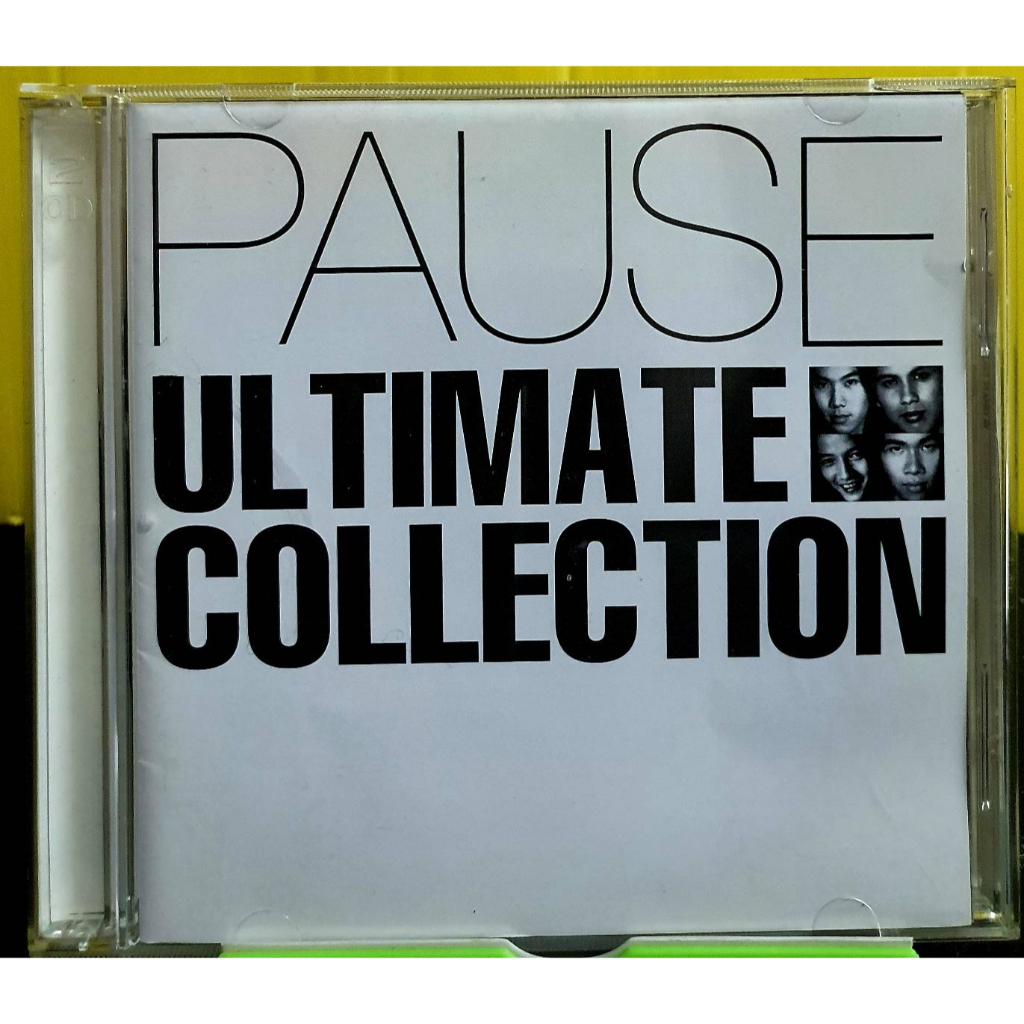CD Pause ULTIMATE COLLECTION 2CD ***ปกแผ่นสวยมากสภาพดีมาก | Shopee Thailand