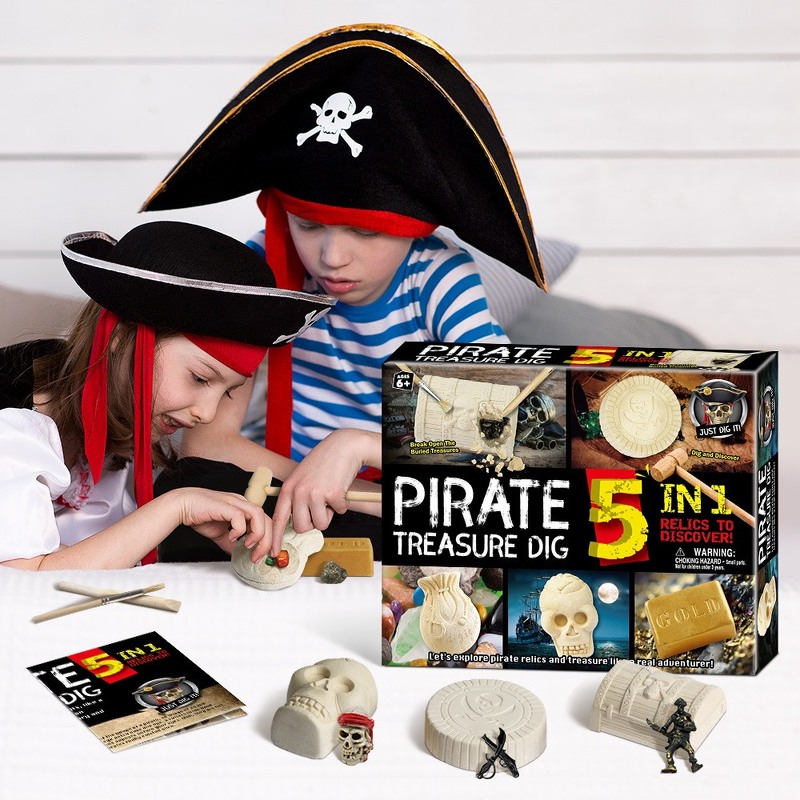 Pirate treasure dig ล่าสมบัติกันกับที่ขุดหาสมบัติโจรสลัด | Shopee Thailand