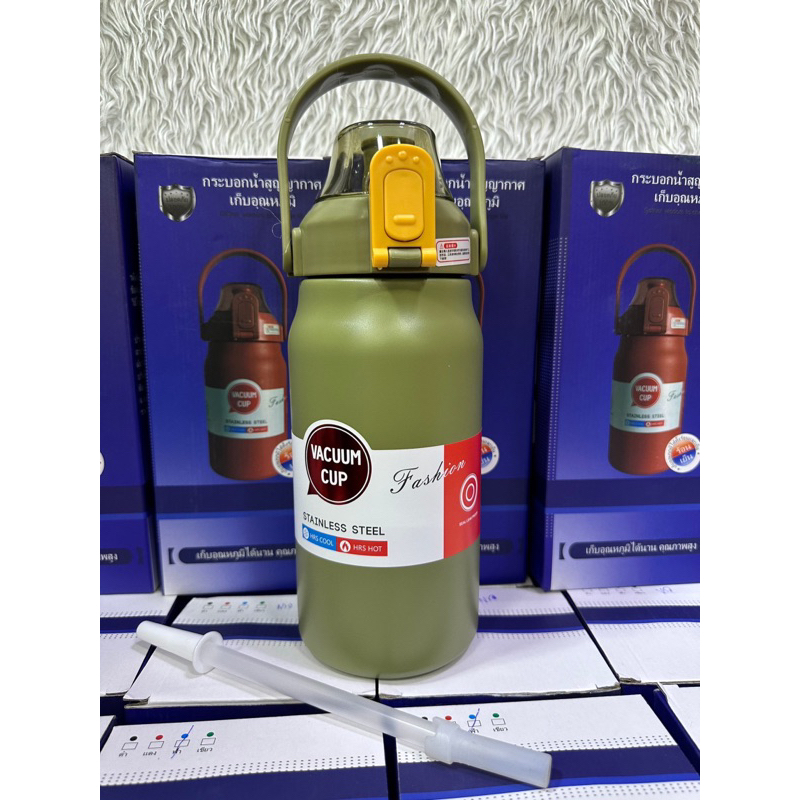 กระบอกน้ำเก็บความเย็น vacuum bottle กระติกน้ำ ขวดน้ำ 1000ml 1200ml 1500ml 1800ml สแตนเลส316 ...