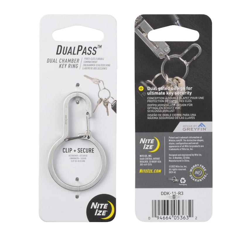 DualPass Dual Chamber Key Ring พวงกุญแจ | Shopee Thailand