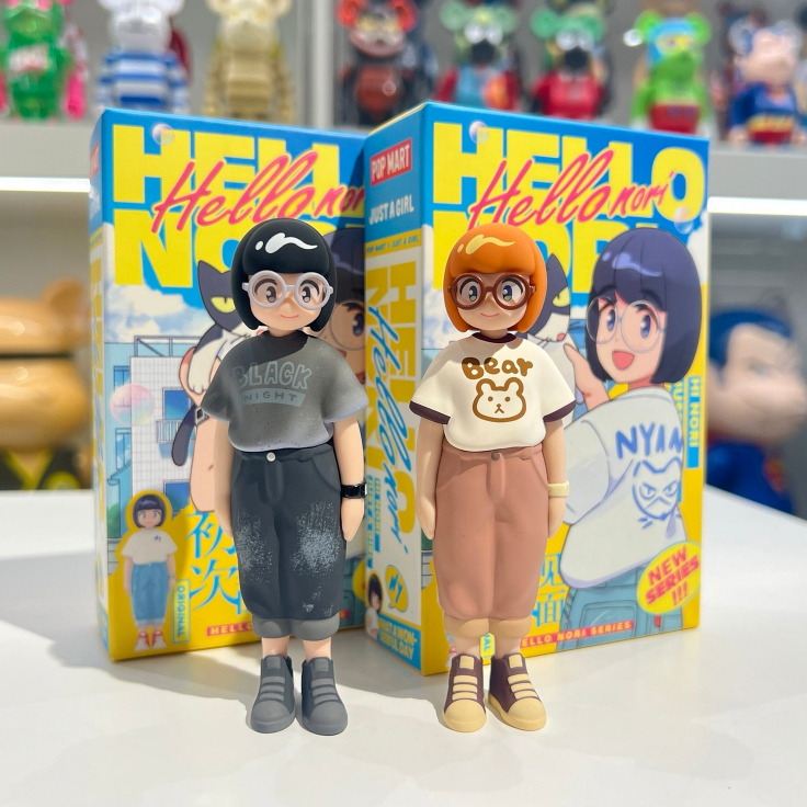 POP MART x Just a girl HELLO NORI Blind Box Series | Shopee Thailand