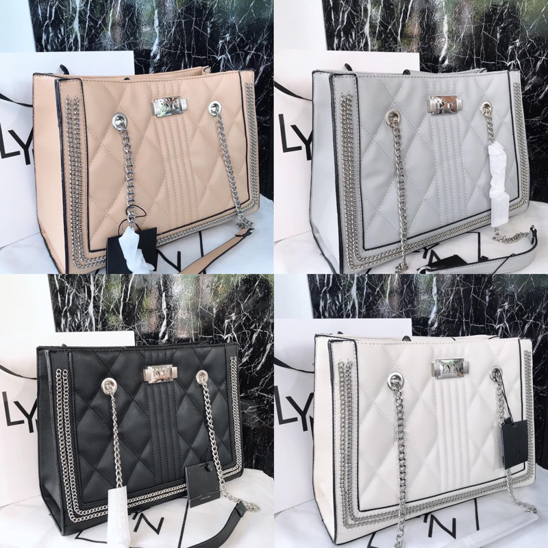 กระเป๋าสะพาย lyn tote bag | Shopee Thailand