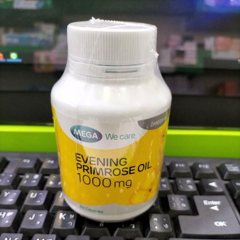 Mega Evening primrose oil 30 capsules น้ำมันอีฟนิงพริมโรส สินค้าใหม่ ...