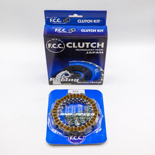 ชุดแผ่นคลัทต์ F.C.C. Clutch Kit WR155R (ผ้าคลัทต์+แผ่นเหล็ก+สปริง) | Shopee Thailand
