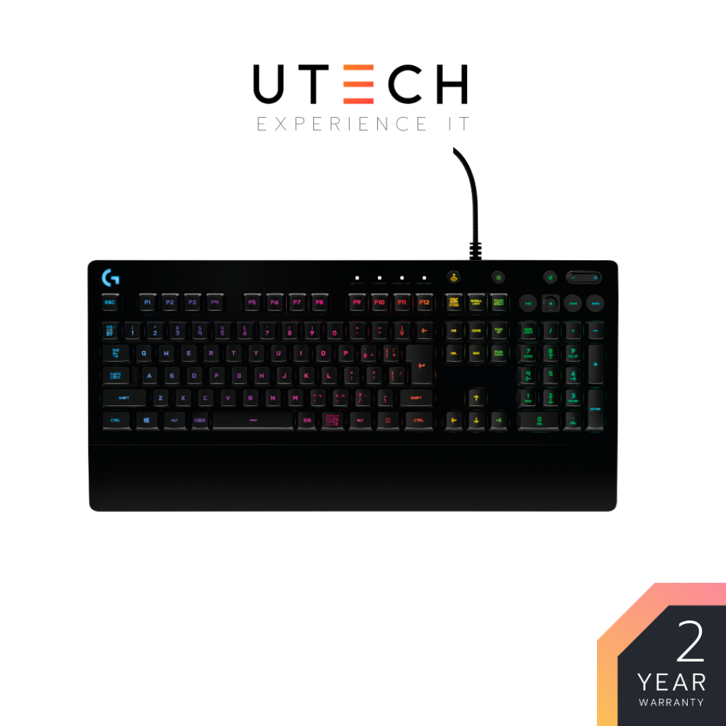Logitech Keyboard G213 PRODIGY GAMING KEYBOARD by UTECH | Shopee Thailand
