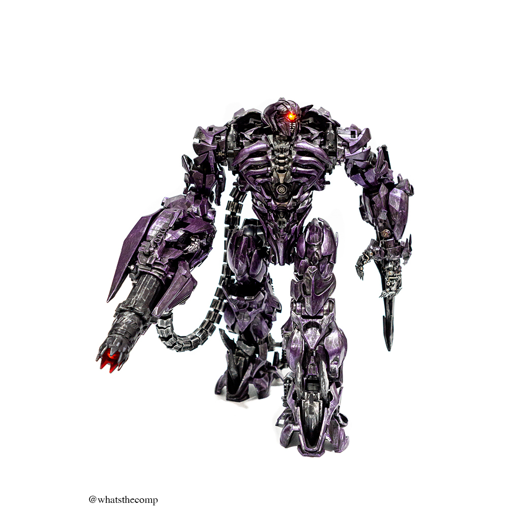 พร้อมส่ง หุ่นยนต์แปลงร่าง Guardian Of The Universe Shockwave (Black ...