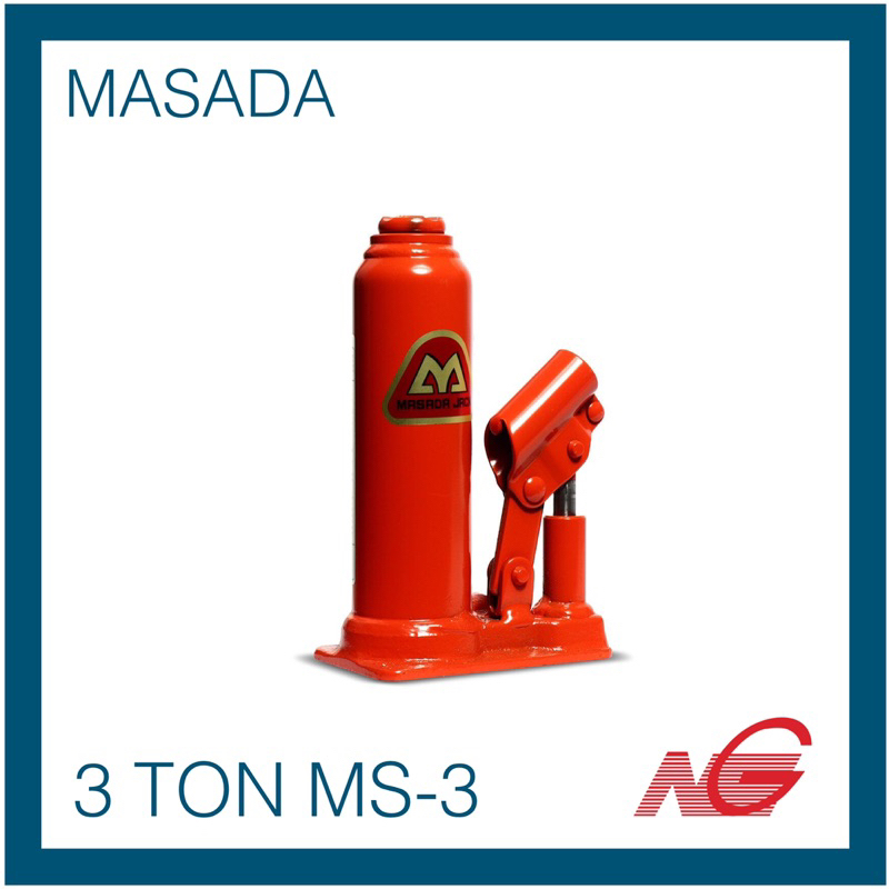 MASADA แม่แรงกระปุก 3 TON MS-3 | Shopee Thailand
