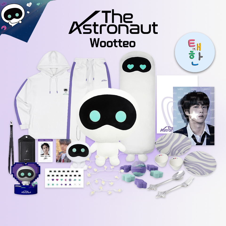 พร้อมส่ง [BTS-JIN] อูตอ Wootteo (The Astronaut Merch) | Shopee Thailand