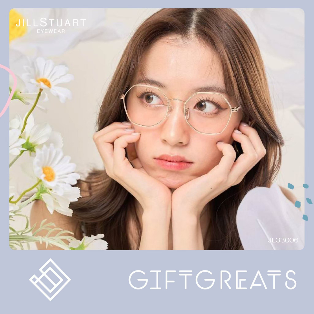 JILL STUART - JL33006 กรอบพร้อมเลนส์กรองแสงสีฟ้า แว่น แบรนด์ jillstuart | Shopee Thailand