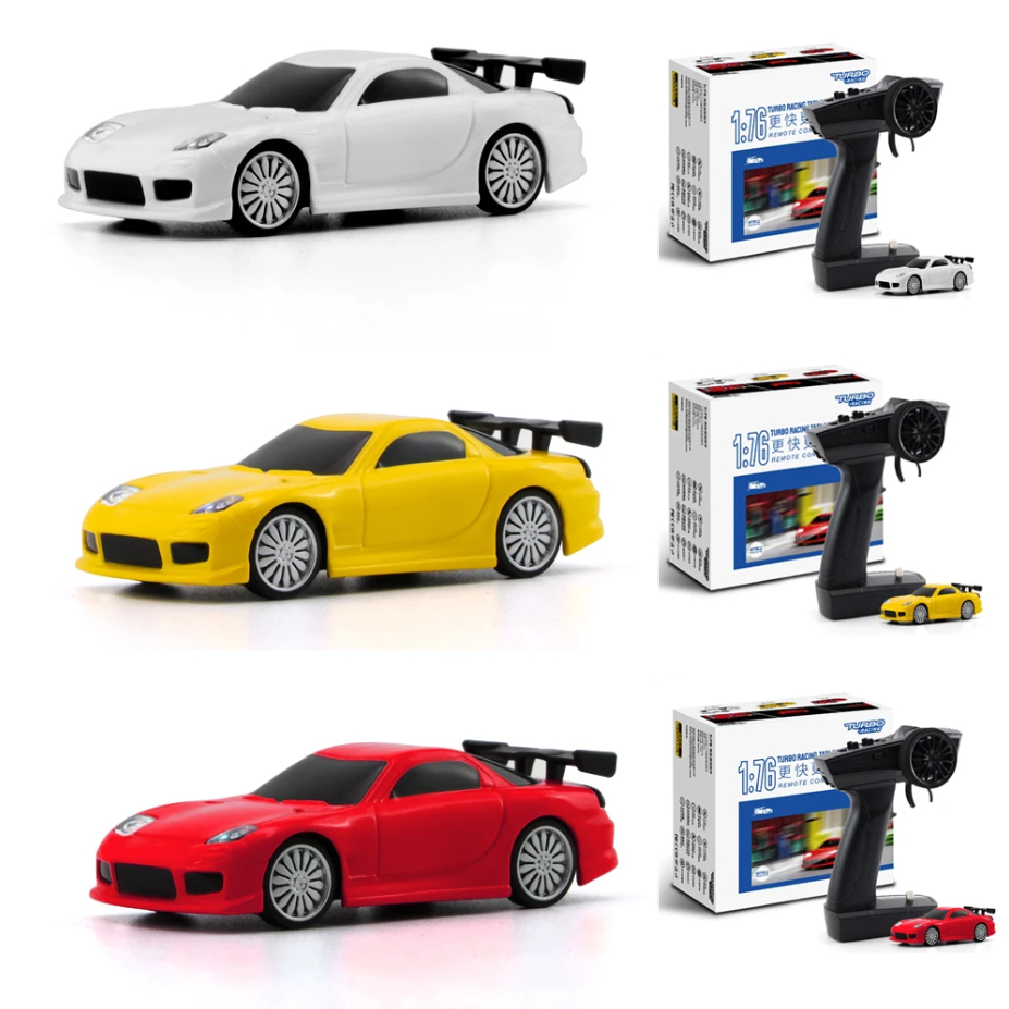TURBO RACING 1:76 Turbo Racing C71 Sports RC Car Vehicle Creative Mini ...