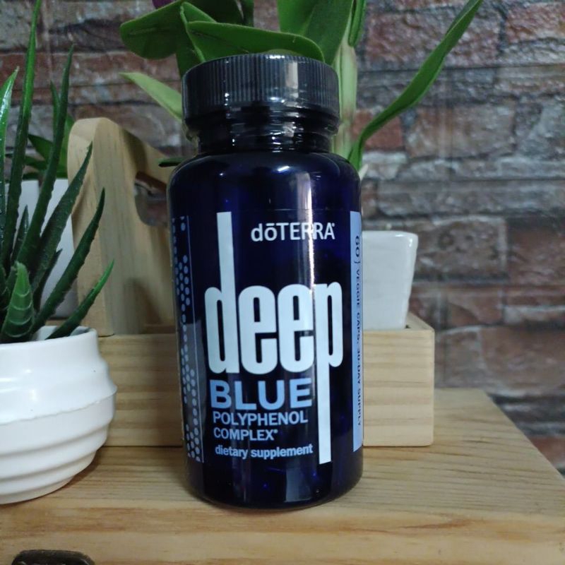 doTERRA Deep Blue Polyphenol complex ปริมาณ 60 vegie caps. | Shopee ...
