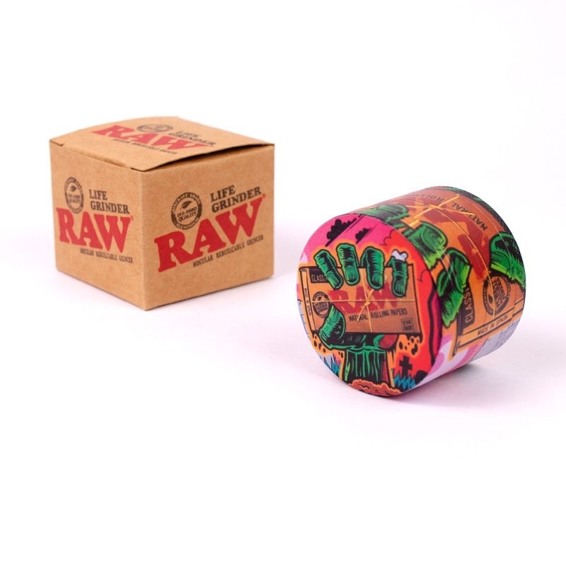 Raw Grinder 50mm 4 Layers ที่บด ที่บดแสดงเหล็ก เครื่องบดสมุนไพร ที่บด ...