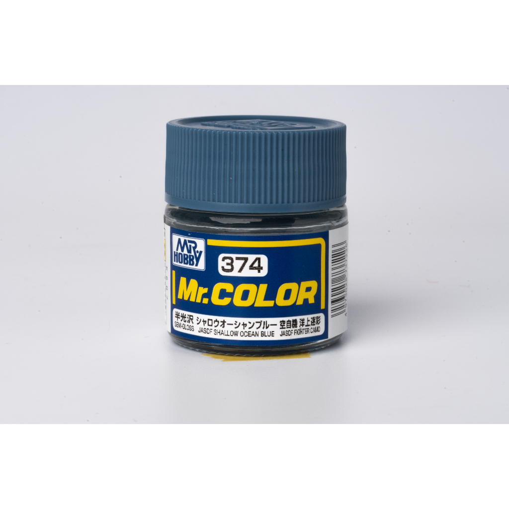 สีสูตรทินเนอร์ Mr.color 374 JASDF SHALLOW OCEAN BLUE | Shopee Thailand
