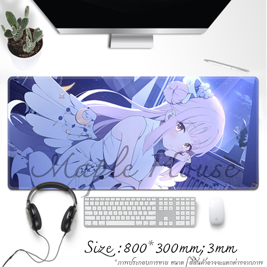 แผ่นรองเมาส์(Mouse pad) blue archive[800×300/3mm] | Shopee Thailand
