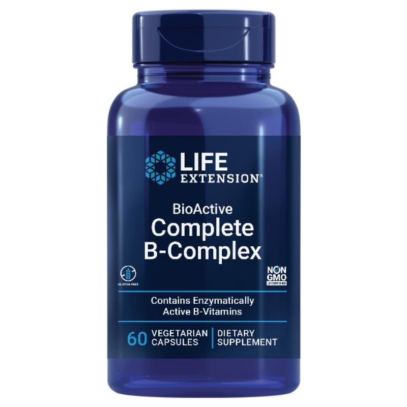 Life Extension BioActive Complete B Complex Complete Formula for ...