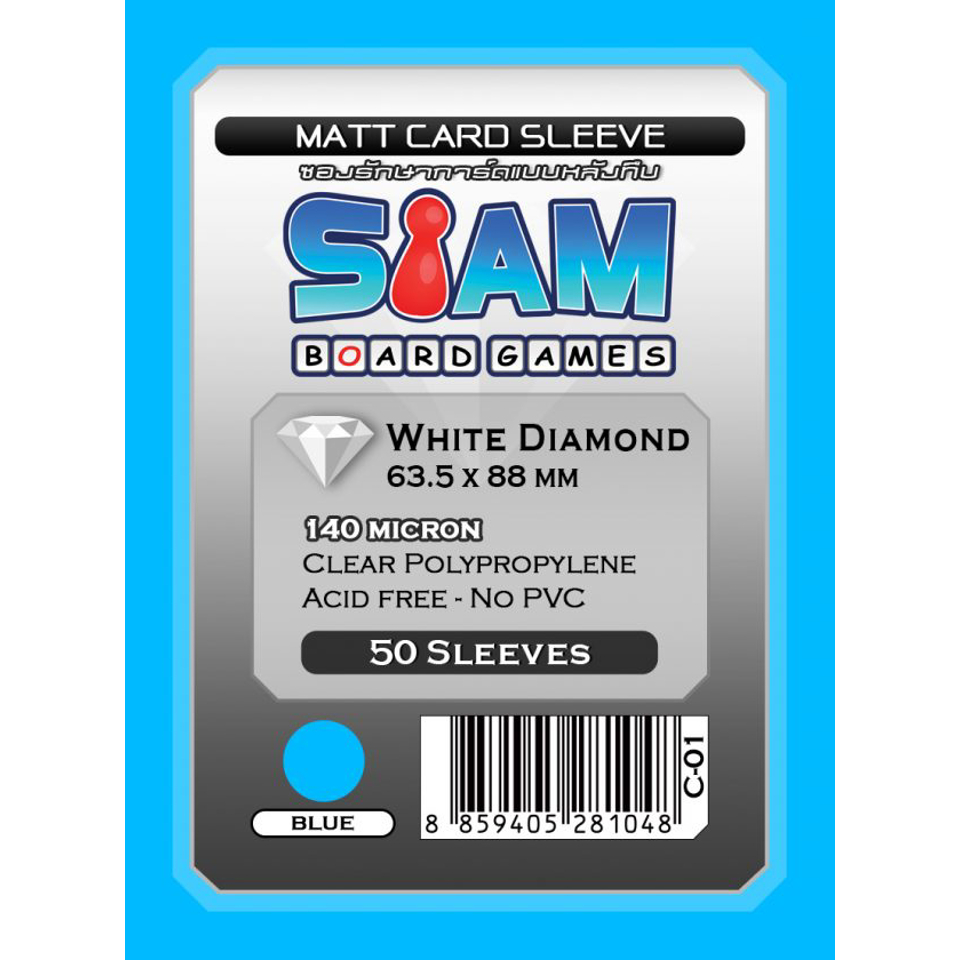 [Siam Board Games] Matte Sleeves - ซองทึบ สยามบอร์ดเกม (for Pokemon ...