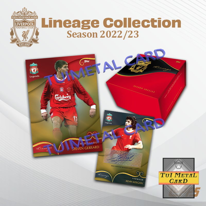 TOPPS LIVERPOOL LINEAGE 2022/23 การ์ดฟุตบอล การ์ดสะสมฟุตบอล Football ... TOPPS LIVERPOOL LINEAGE 2022/23 การ์ดฟุตบอล การ์ดสะสมฟุตบอล Football ...