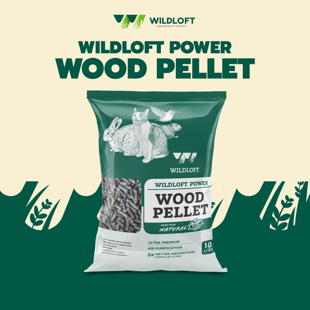 Wildloft Power Wood Pallet Activated Charcoal 10L | Shopee Thailand