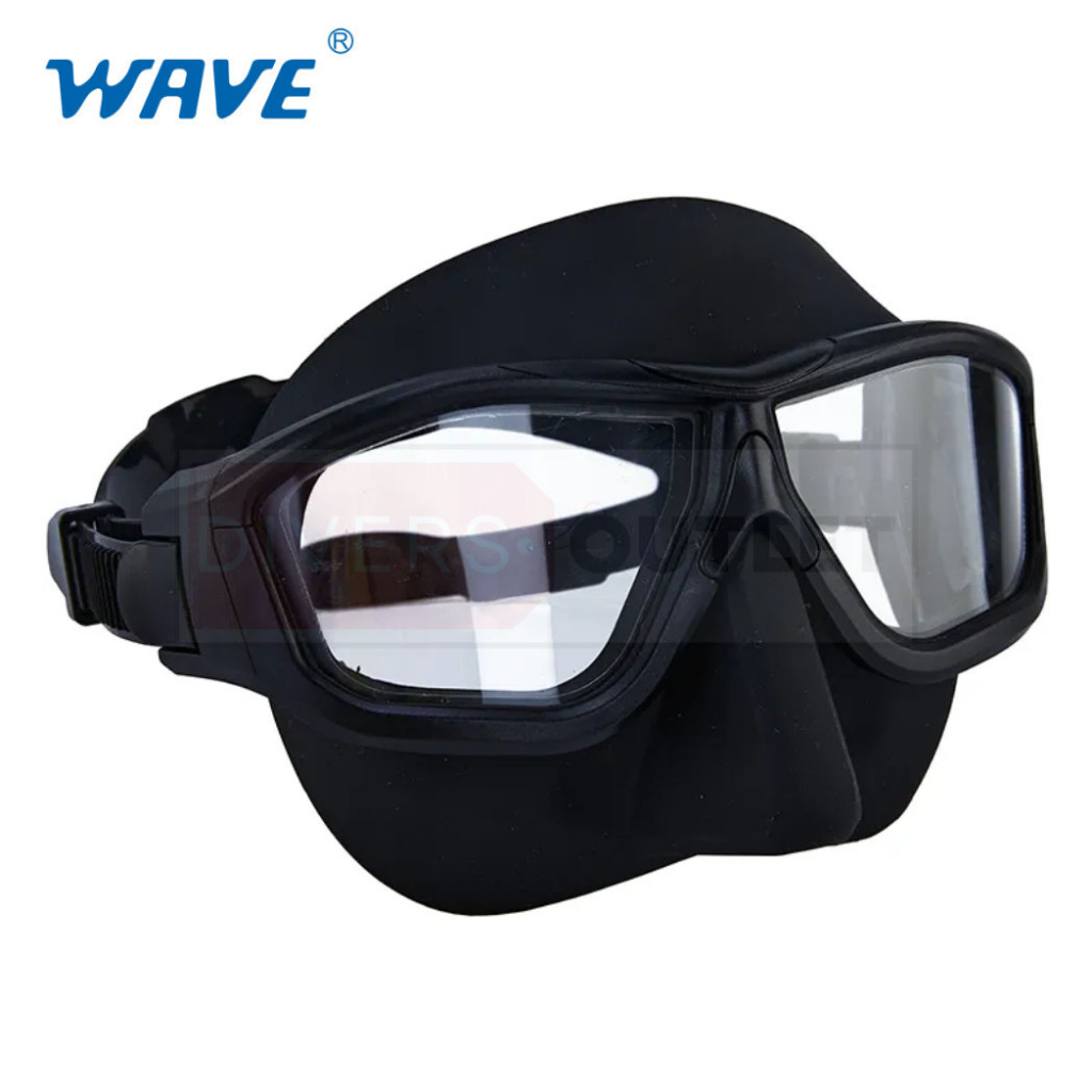 Wave Freediving Mask หน้ากากดำน้ำ ฟรีไดฟ์ | Shopee Thailand