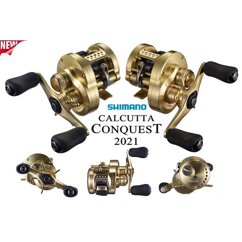 รอก SHIMANO รุ่น CALCUTTA CONQUEST ปี 2021 | Shopee Thailand
